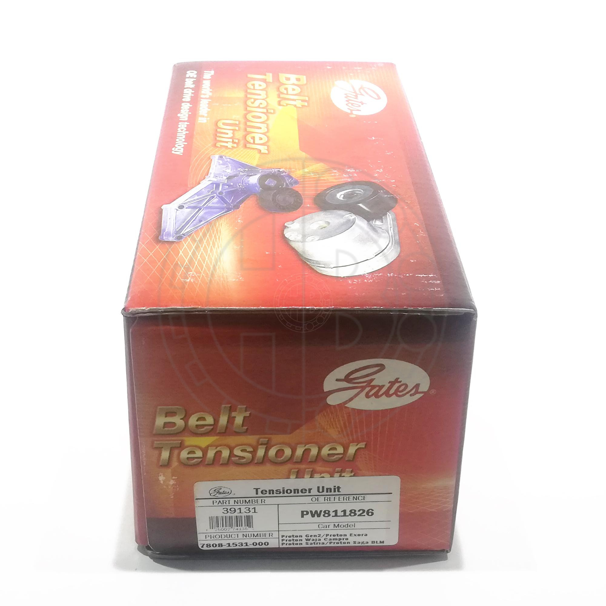 GATES Fan Belt Tensioner PW811826 PROTON GEN2, BLM, SATRIA NEO - HBB ...