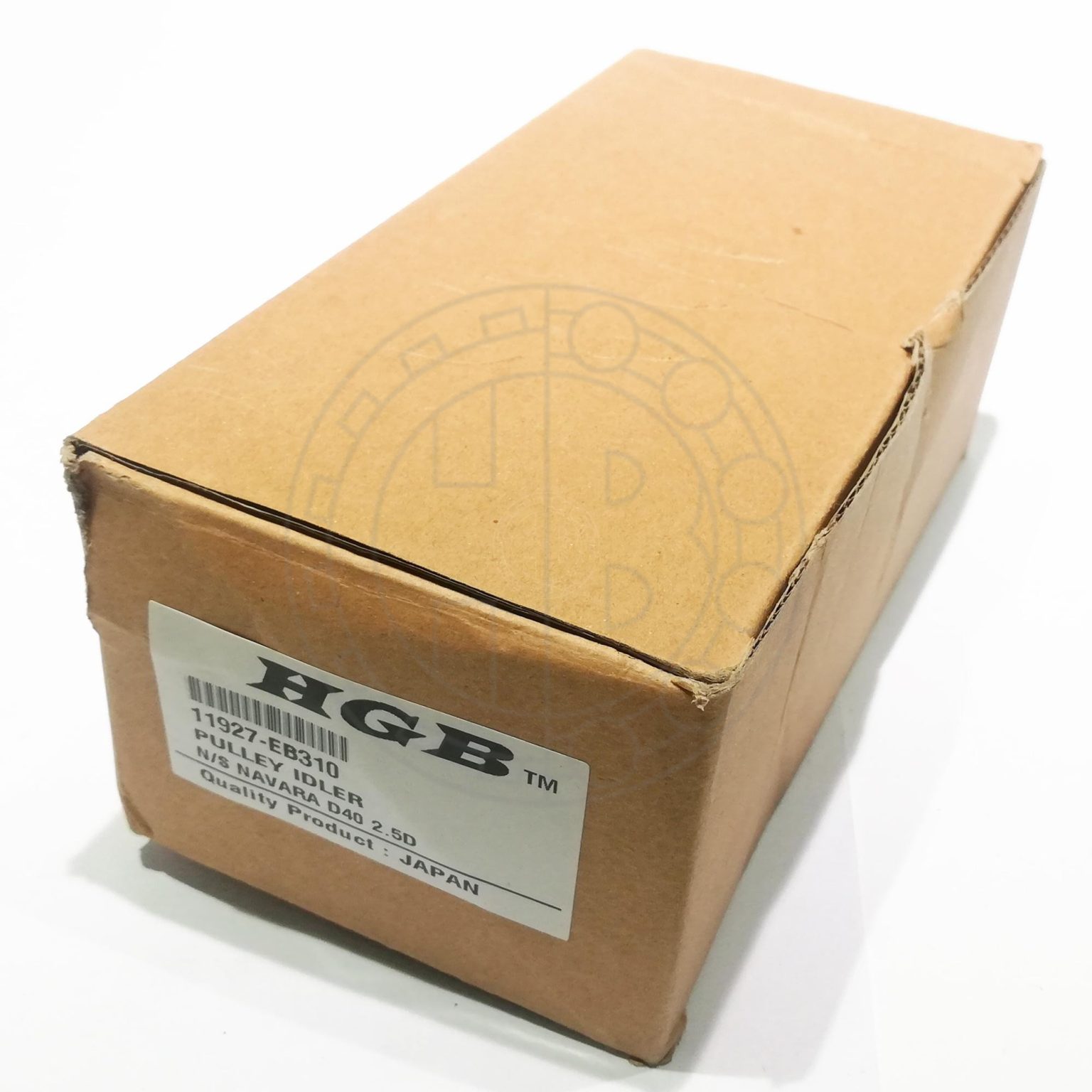 HGB Fan Belt Pulley 11927-EB310 NISSAN NAVARA D40 2.5DIESEL 10X83X35 ...