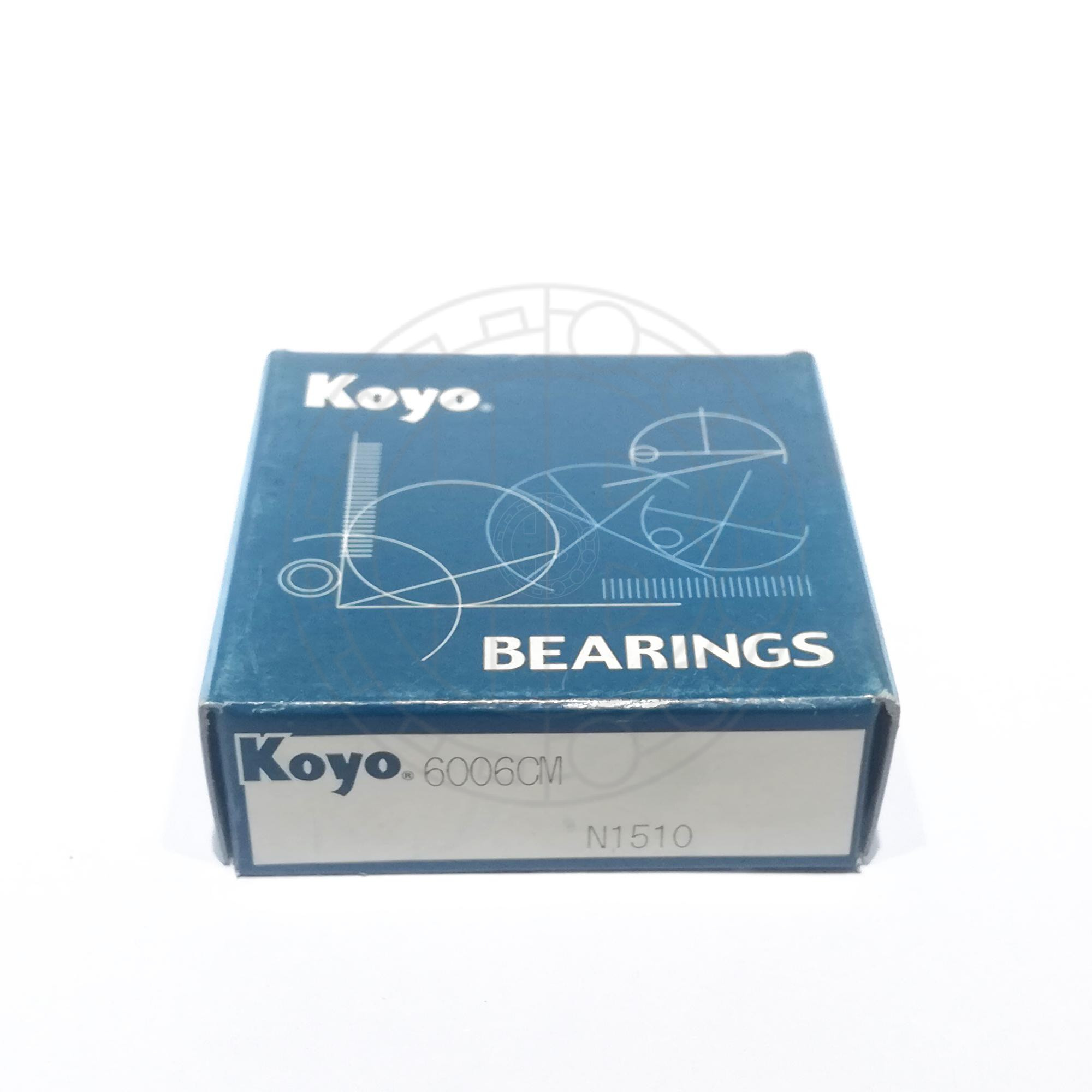 KOYO Deep Groove Ball Bearings 6006CM - HBB Bearings & Belting