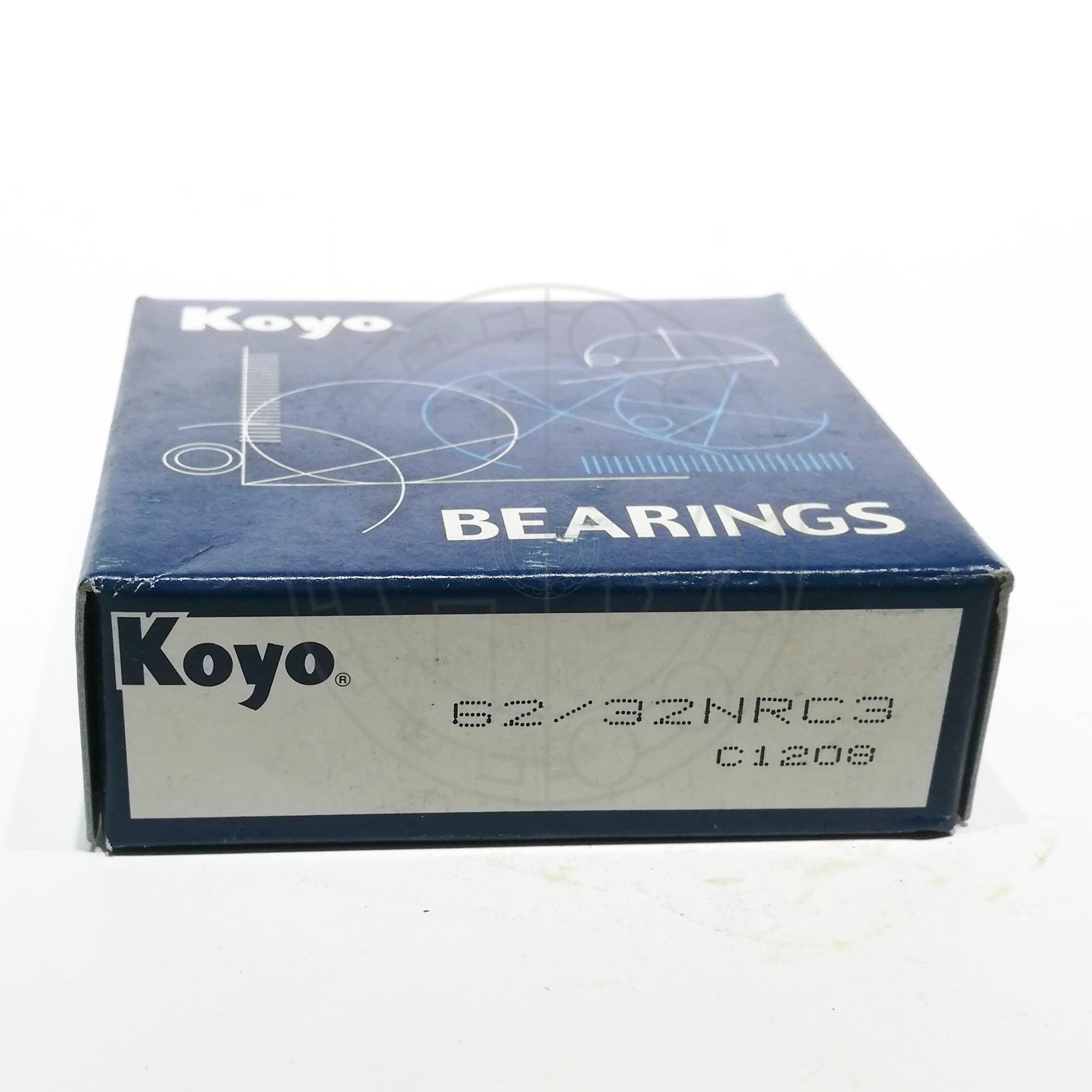 KOYO Deep Groove Ball Bearings 62/32NRC3 32x65x17 - HBB Bearings & Belting