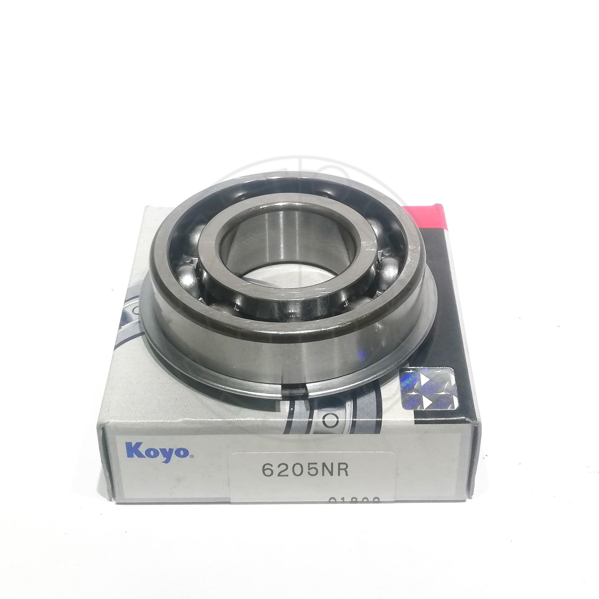 KOYO Deep Groove Ball Bearings 6205NR 25x52x15 - HBB Bearings & Belting
