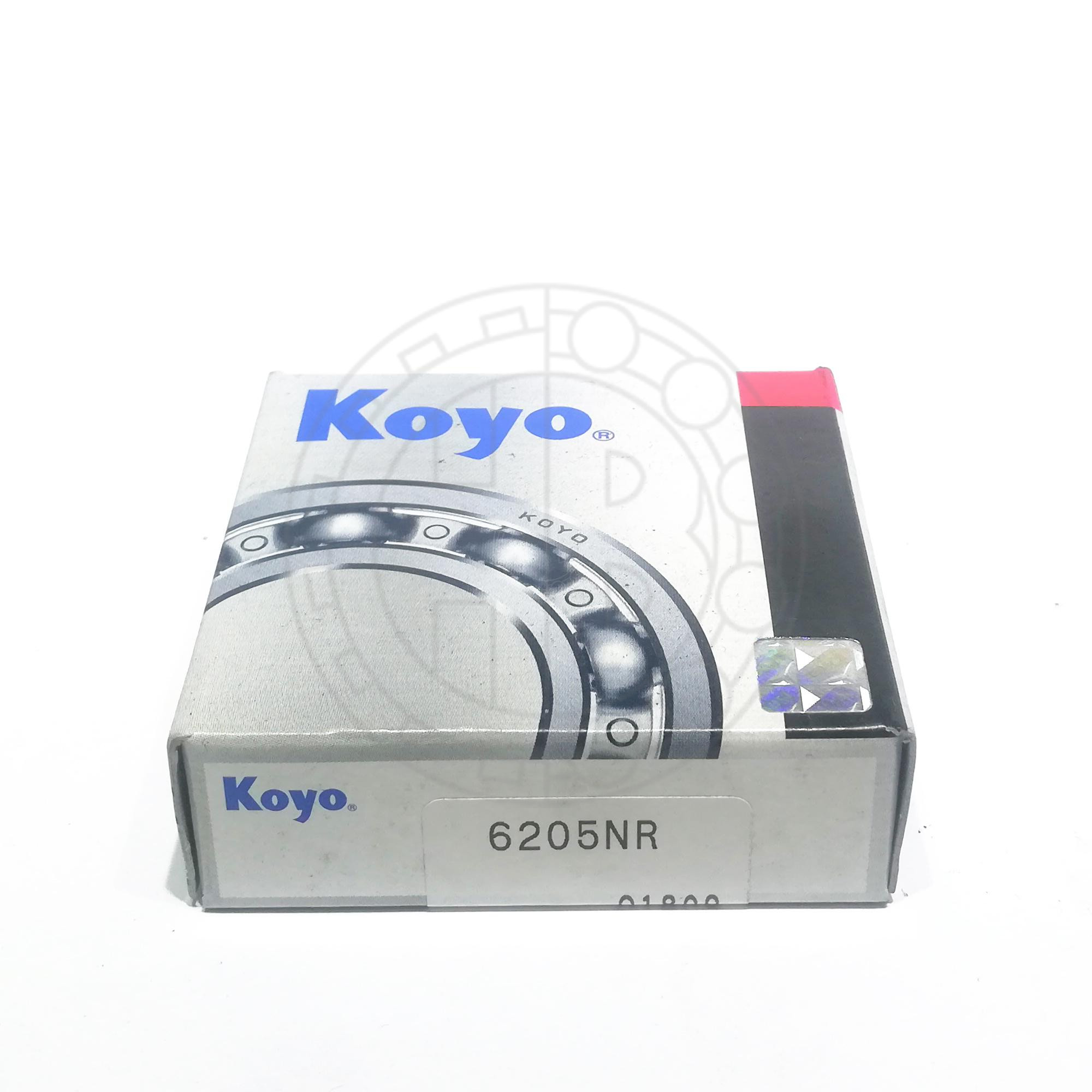 KOYO Deep Groove Ball Bearings 6205NR 25x52x15 - HBB Bearings & Belting