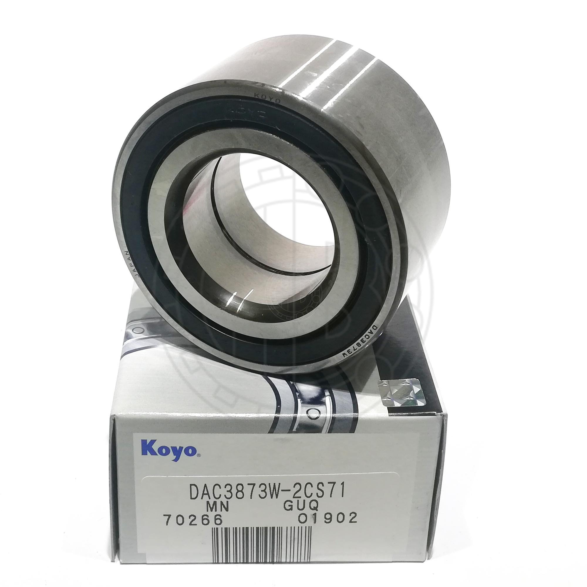 DAC3873W-2CS71 (Koyo) - Front Wheel Bearing - Honda Civic SR4, SO4 ...