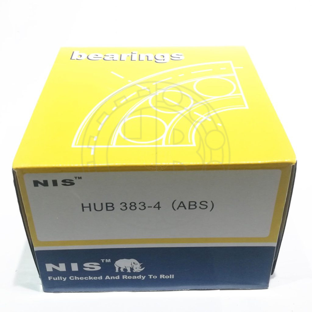 NIS Rear Hub Wheel Bearings HUB383-4 PROTON FLX WITH ABS GEAR - HBB ...
