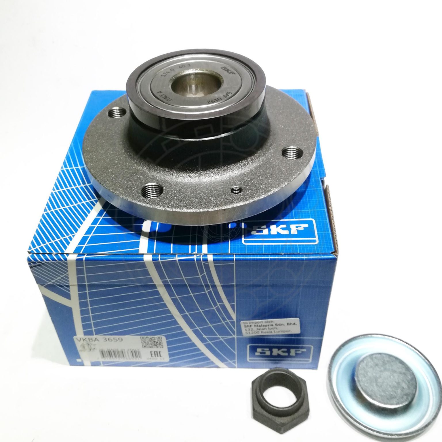 SKF Rear Hub Wheel Bearings VKBA 3659 CITREON C2 C3 C3I, PEUGEOT 1007 ...