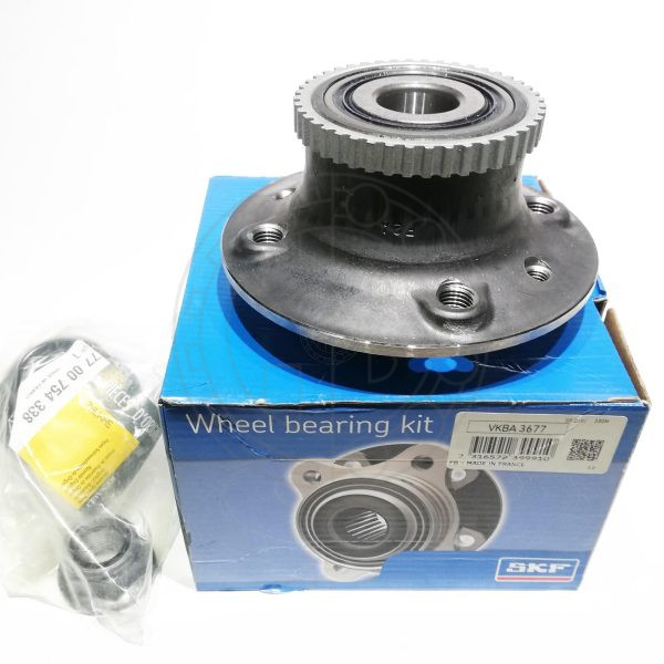 SKF Rear Hub Wheel Bearings VKBA 3677 RENAULT KANGOO ID-25MM TBG12095 ...