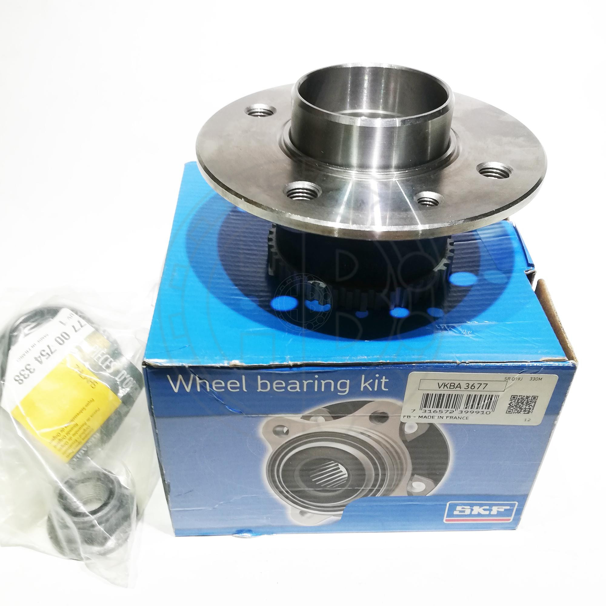 SKF Rear Hub Wheel Bearings VKBA 3677 RENAULT KANGOO ID-25MM TBG12095 ...