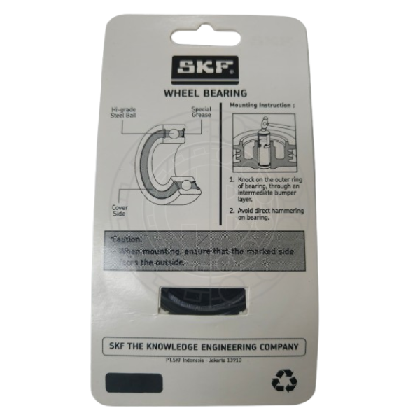 6302 2RS (SKF) - Deep Groove Ball Bearing - 15x42x13mm